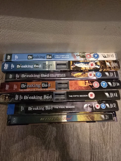 BREAKING BAD DVD And Blu Ray Season 1,2,3,4,5, Final Season And Better ...