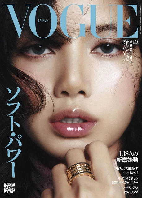VOGUE JAPAN OCT 2024 Cover BLACKPINK LISA Magazine Japan Fashion £26.71 ...