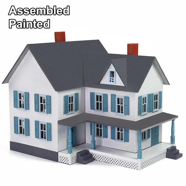 BLACKFRIDAY - EVEMODEL HO Scale Two-Story Building Model EUR 88,79 ...