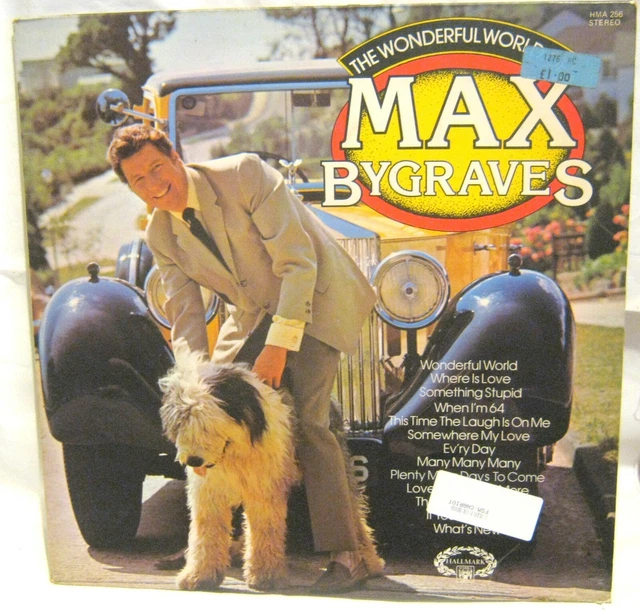LP DISQUE VINYLE Max Bygraves Wonderful World Hallmark HMA256 EUR 8,38 ...