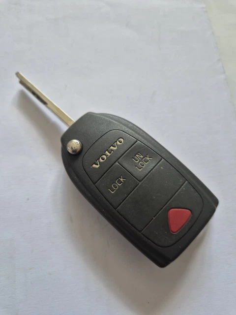 GENUINE VOLVO V70 C70 S40 S60 S70 V40 Etc 3 Button Remote Alarm Flip ...