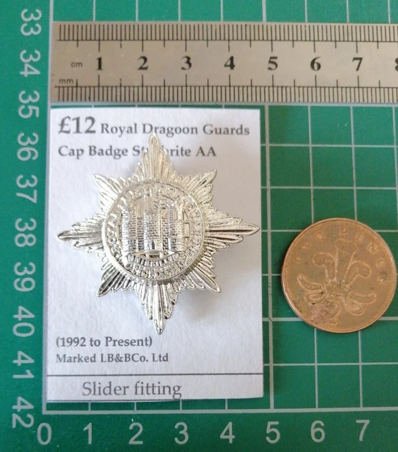 ROYAL DRAGOON GUARDS Regiment Regimental Cap Badges £12.00 - PicClick UK