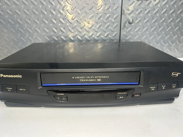 PANASONIC BLUE LINE VCR VHS Player Recorder PV-V4620 Tested £44.81 ...