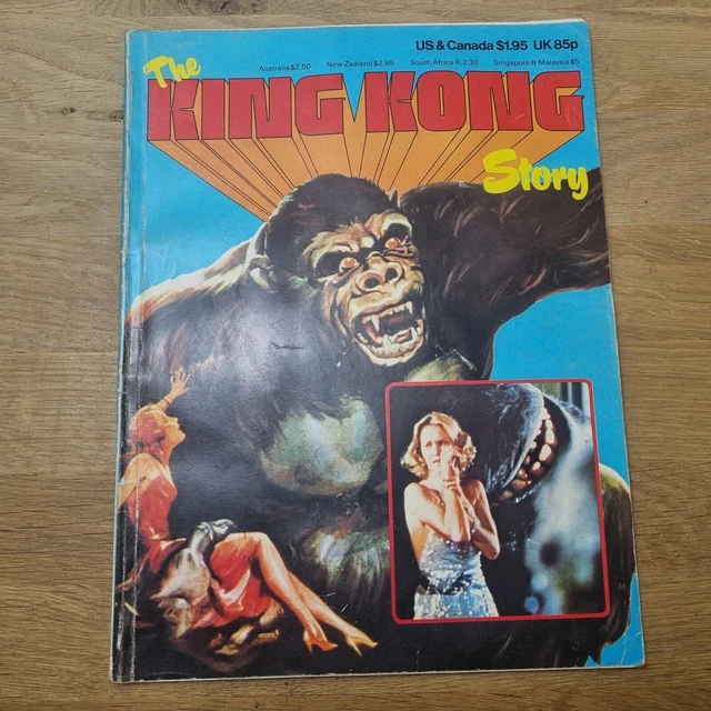 THE KING KONG Story Magazine/Book by Jeremy Pascall Published in 1976 ...