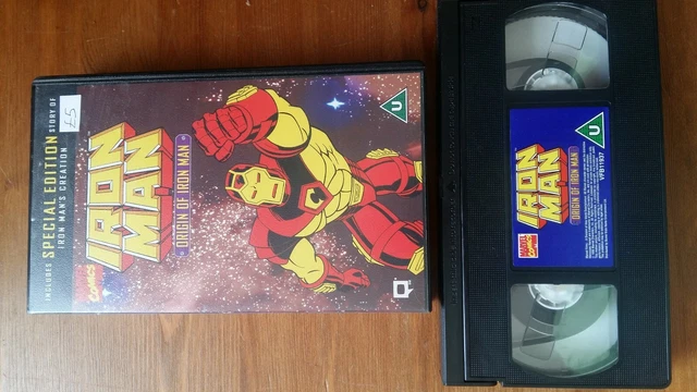 IRON MAN ORIGIN of Iron Man VHS Video Tape £4.99 - PicClick UK