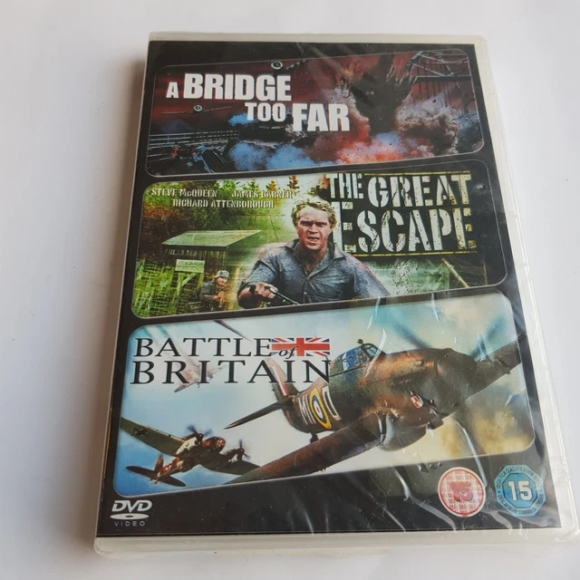 DVD CLASSIC WAR films Bridge Too Far Great Escape Battle Of Britain Box ...