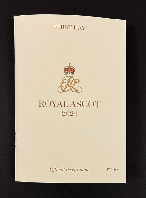 ROYAL ASCOT 2024 Day One Race Card 18Th June £7.99 - PicClick UK