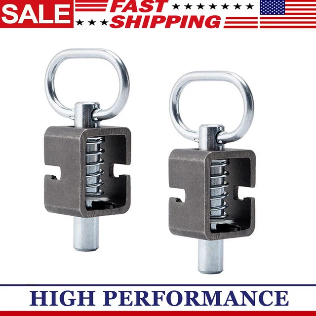 SPRING TRAILER GATE Loaded Weld-On Spring Latch Lock Assembly Auto ...