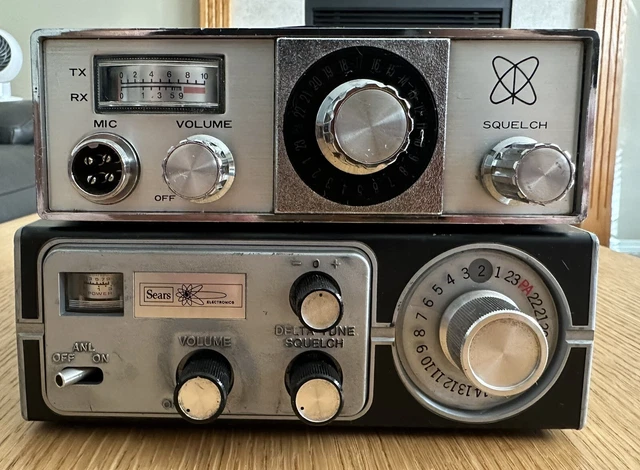 SIMPSONS-SEARS VINTAGE CB Transceiver Radios Untested - Made In Japan ...