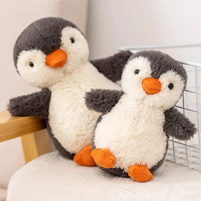 KAWAII HUGGABLE SOFT Penguin Plush Toy Stuffed Toys Baby Doll Kids Toy ...