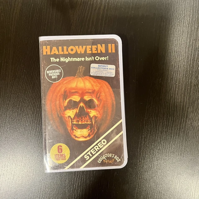 NEW SPIRIT HALLOWEEN II 2 VHS COLLECTOR'S BOX 6 ITEMS Sealed £36.44 ...