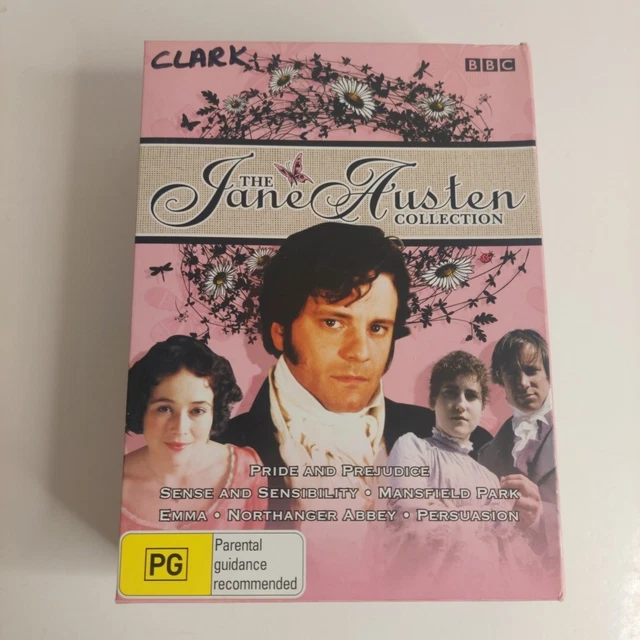THE JANE AUSTEN Collection Box Set DVD PAL Region (BBC Boxset) Emma ...