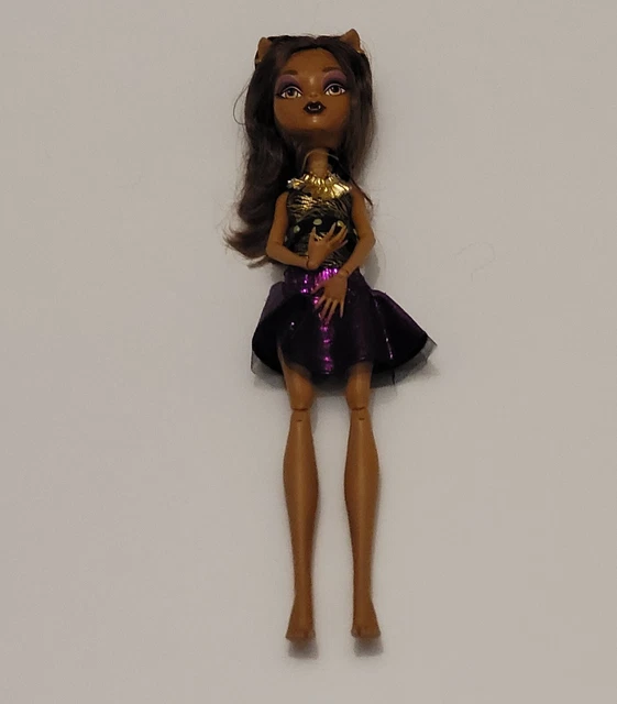 MATTEL MONSTER HIGH Fashion Doll Clawdeen Wolf Ghoul's Alive Gen One ...