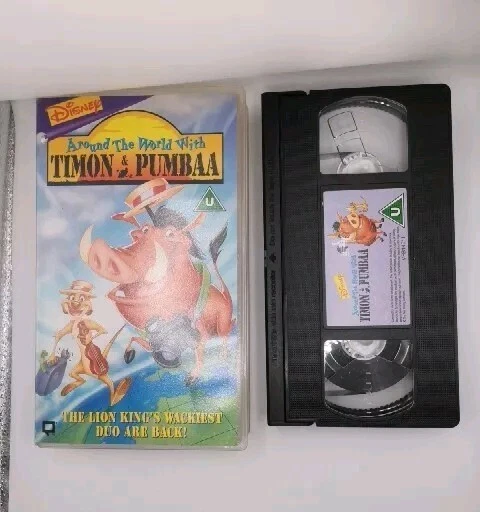 DISNEY - AROUND The World With Timon And Pumbaa VHS Video Tape £3.99 ...