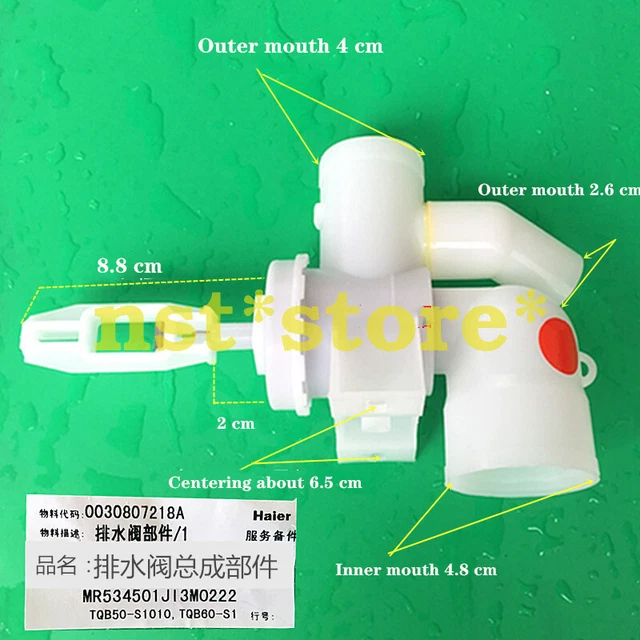 APPLICABLE FOR HAIER wave automatic washing machine drain valve ...