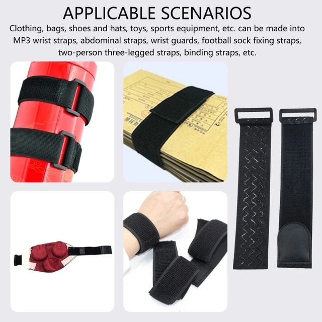 ELASTIC WEBBING STRAP Fast Release Buckles Heavy Duty Fastening Belt ...
