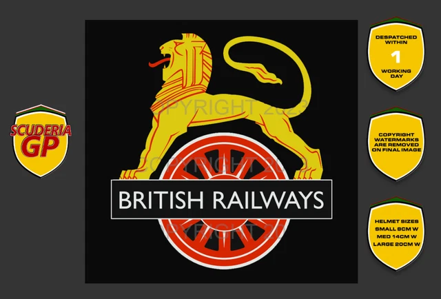 BRITISH RAILWAYS LOGO Sticker - High Quality Digital Illustration ...