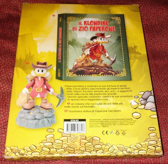 IL KLONDIKE DI ZIO PAPERONE con STATUA DI PAPERONE CERCATORE (PANINI COMICS) EUR 36,90 - PicClick IT