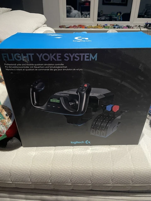 LOGITECH G SAITEK Pro Flight System Yoke And Throttle Quadrant- Barely ...