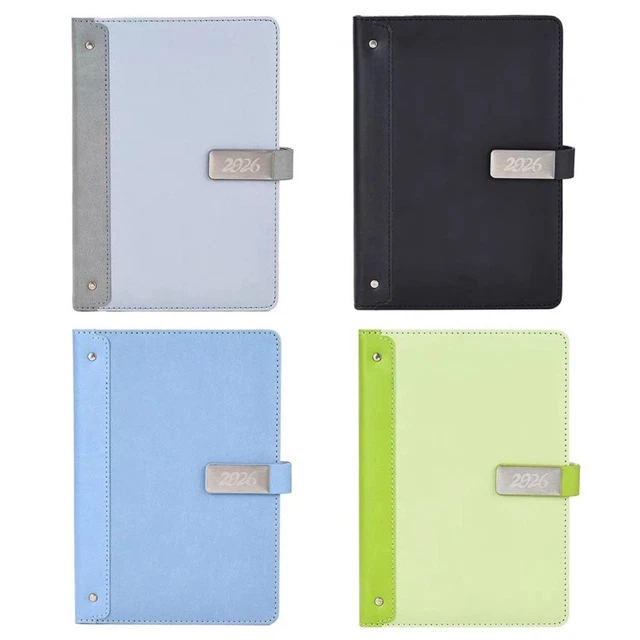 2026 DAILY PLANNER with Closure Elastic Pen Slots For Office School $35 ...