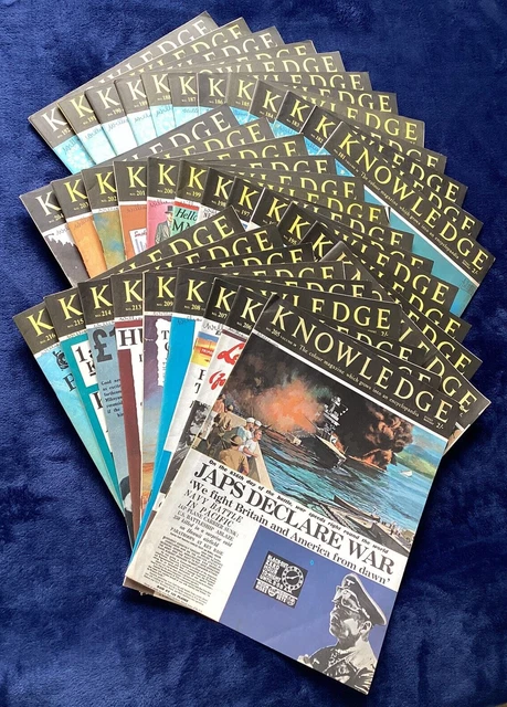 KNOWLEDGE MAGAZINE ENCYCLOPAEDIA - Purnell - 1962 - VOL 16 / 17 / 18 ...