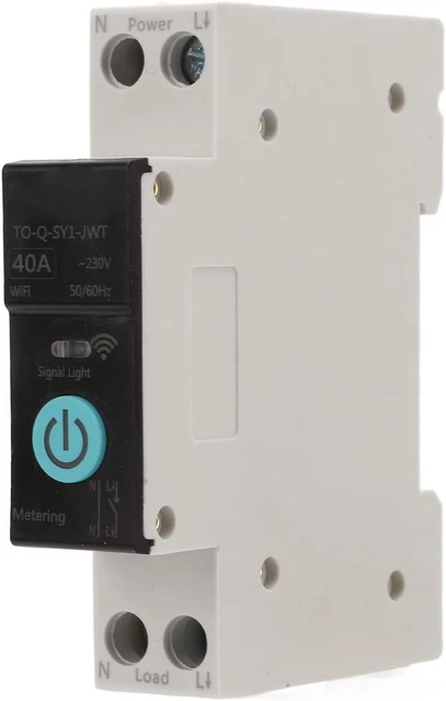 RAIL CIRCUIT BREAKER Smart WIFI Switch Wireless Mobile Phone Remote ...
