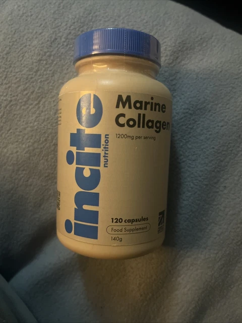 MARINE COLLAGEN SUPPLEMENTS for Women & Men 1200mg 120 HighStrength ...