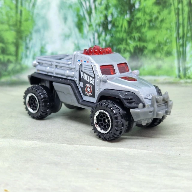 MATCHBOX ROAD RAIDER Police Armoured Pickup Diecast Model - Excellent ...