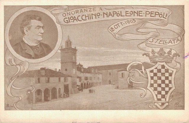 ONORANZE GIOACCHINO NAPOLEONE Pepoli Commemoration Joachim Napoléon ...