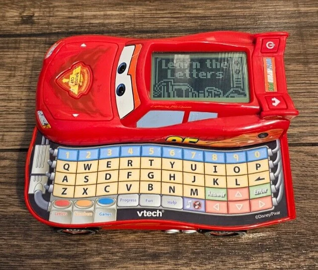 VTECH DISNEY PIXAR Cars Lightning McQueen Learn and Go Electronic ...
