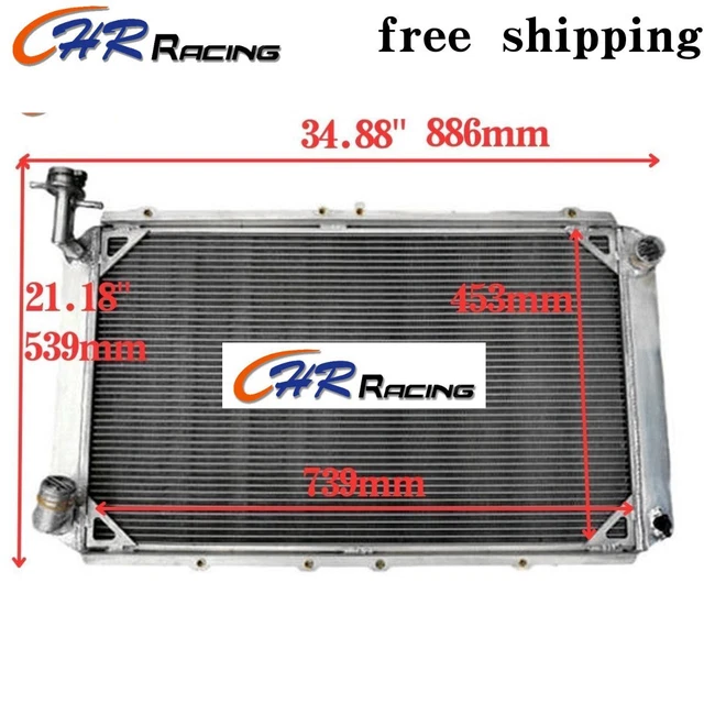 44MM ALUMINUM RADIATOR FOR NISSAN PATROL GQ SAFARI 2.8&4.2L DIESEL Y60 ...