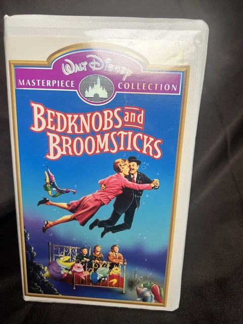 WALT DISNEY BEDKNOBS and Broomsticks Movie VHS Clamshell Masterpiece Collection £6.33 - PicClick UK