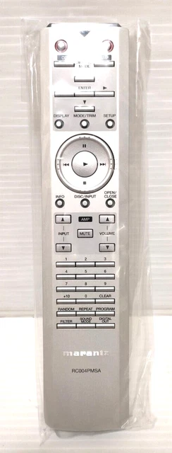 MARANTZ GENUINE REMOTE Controller RC004PMSA for SA-10 / PM-10 Silver ...