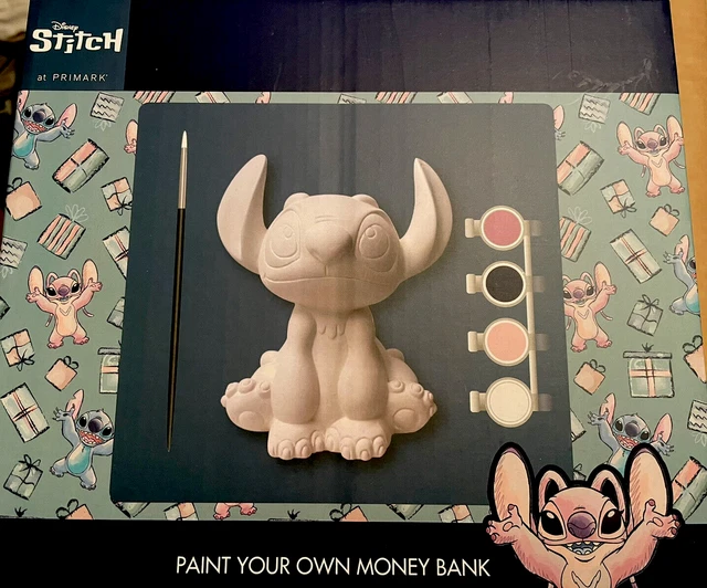 DISNEY LILO & Stitch Paint Your Own Money Box - Primark - Brand New £19 ...