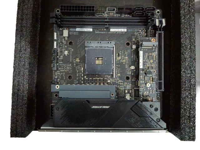 ASUS ROG STRIX B550-I Gaming AM4 Mini-ITX Motherboard + IO Shield £62. ...