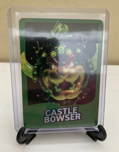 SUPER MARIO BROS. Wonder Exclusive CASTLE BOWSER HOLOFOIL Trading Card ...