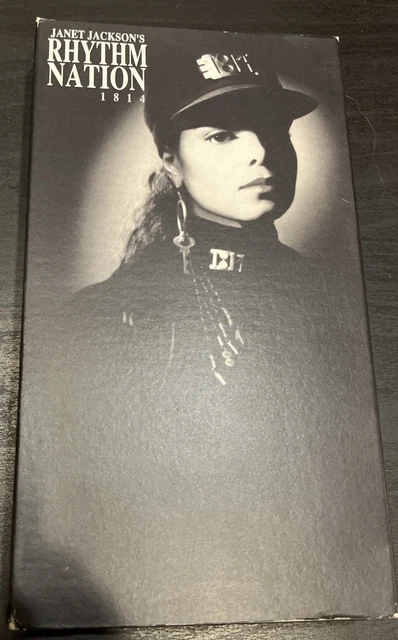 JANET JACKSON - Rhythm Nation 1814 VHS NTSC (1989) Vidéo A&M EUR 4,63 ...