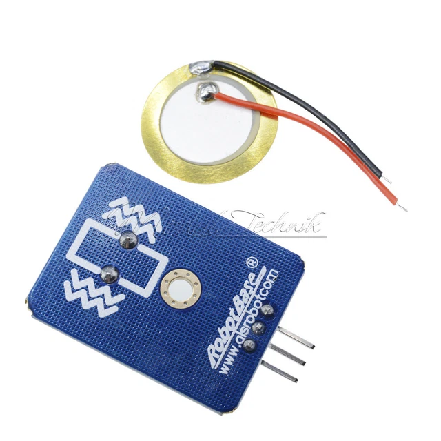 ANALOG CERAMIC VIBRATION Sensor Module Piezoelectricity for Arduino ...