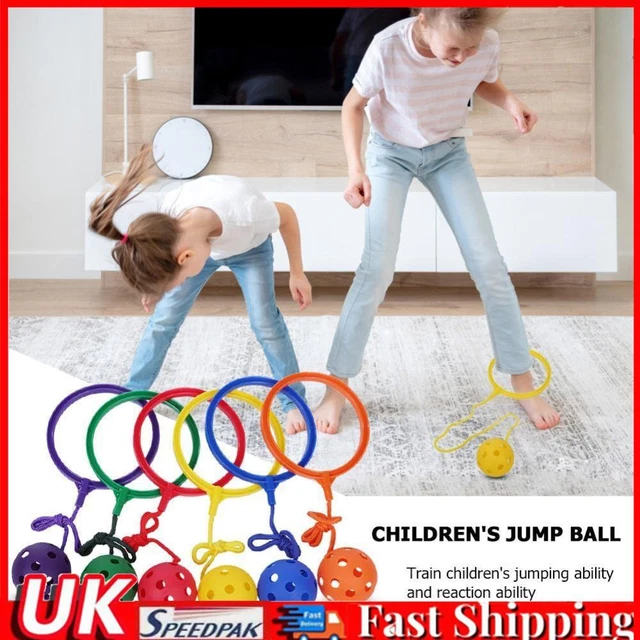 KIDS SKIP BALL Jump Playground Toy Ball Balance Hop Fitness Fat Burning ...