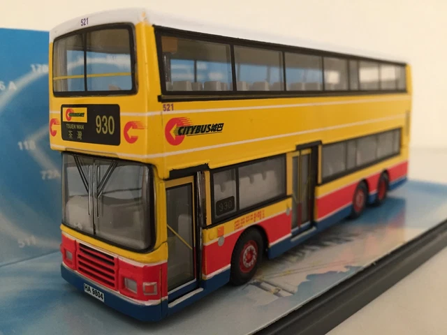 CORGI 43205 3-AXLE Volvo Olympian Bus - Citybus HK Bus OOC 1:76 Ltd. Ed ...