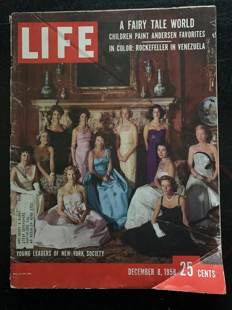LIFE MAGAZINE DECEMBER 8 1958 Charles de Gaulle and His Rise to Power ...