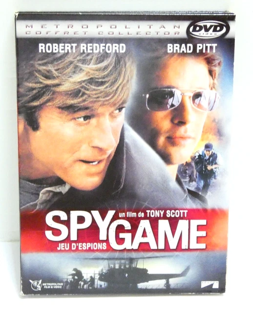 SPY GAME JEU D'espions Robert Redford Brad Pitt Tony Sott Dvd Action Vf ...