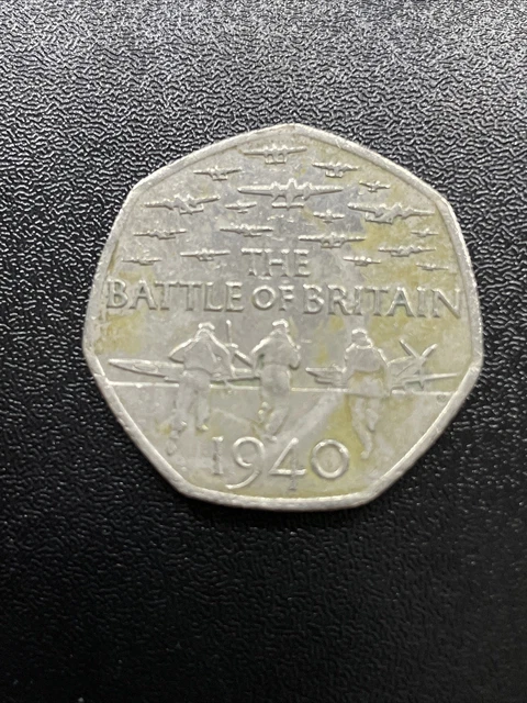Rare 50P Coins The Battle Of Britain FOR SALE! - PicClick UK