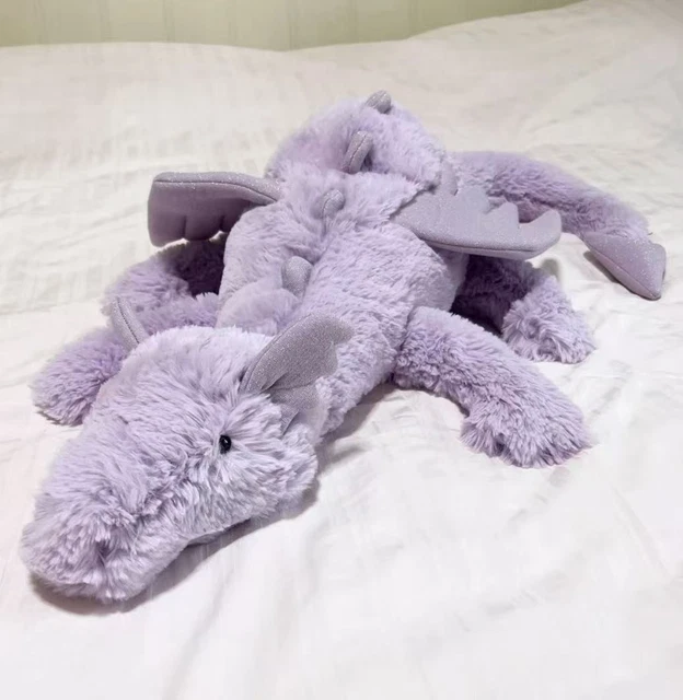 JELLYCAT MYTHOLOGY SERIES - Purple Dragon Doll - 50cm - with Tag and ...