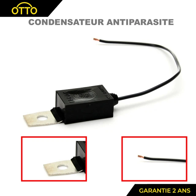 CONDENSATEUR ALLUMAGE MASSE POUR 106 206 605 806 1007 C2 C3 XM Xsara ...