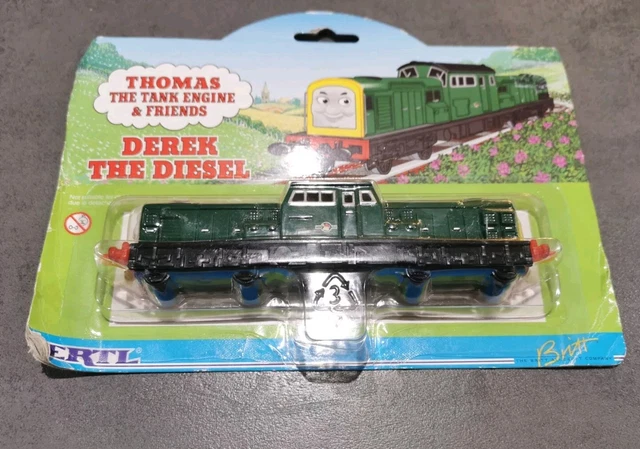 THOMAS THE TANK Engine & Friends Ertl Derek The Diesel New Sealed £33. ...