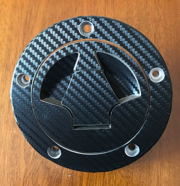KAWASAKI Z1200 CARBON Look Fuel Cap Cover Sticker Fits Multiple Models ...