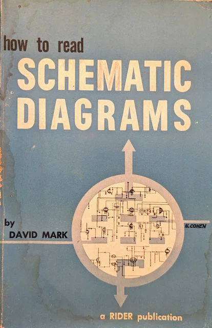 HOW TO READ Schematic Diagrams David Mark Rider Hayden Publishing 1963 ...