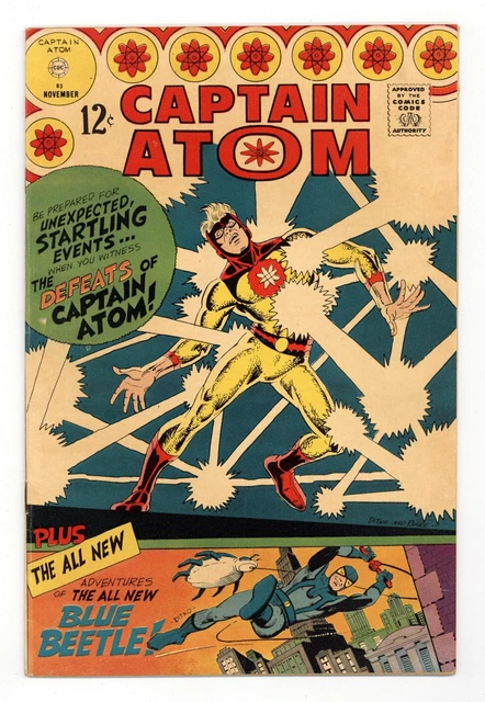 CAPTAIN ATOM #83 GD/VG 3.0 1966 1st app. Ted Kord second Blue Beetle ...