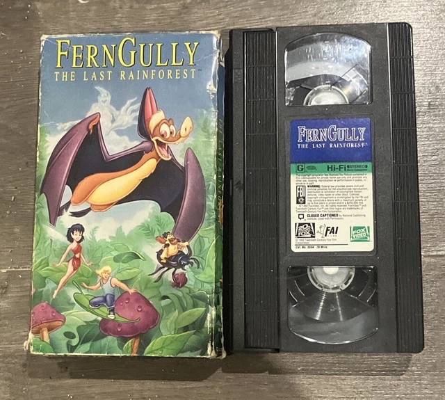 FERNGULLY: THE LAST Rainforest (VHS, 1992) £3.11 - PicClick UK